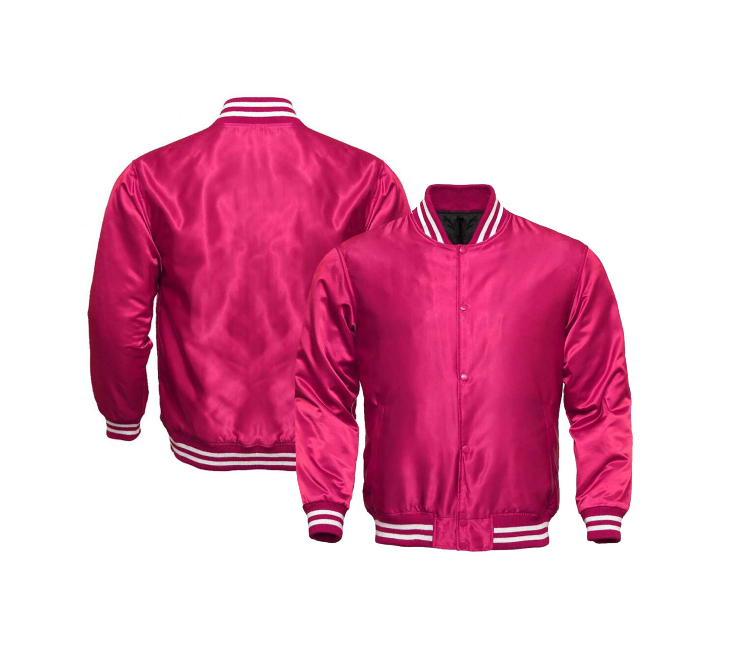 Custom Satin Jackets – Wholesale Satin Bomber Jackets